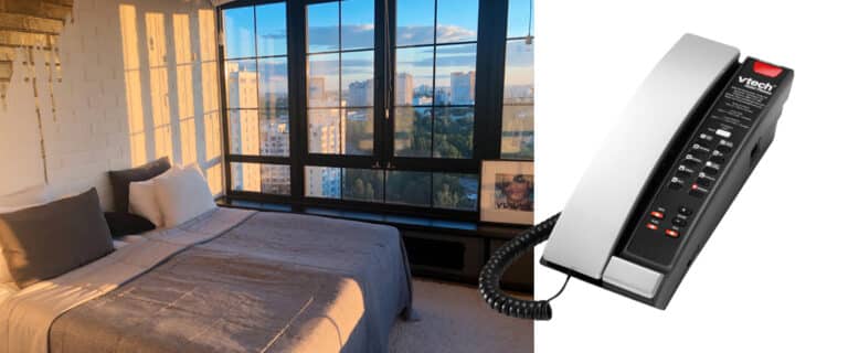 Hotel Guest Room Phones | Technology 4 Hotels